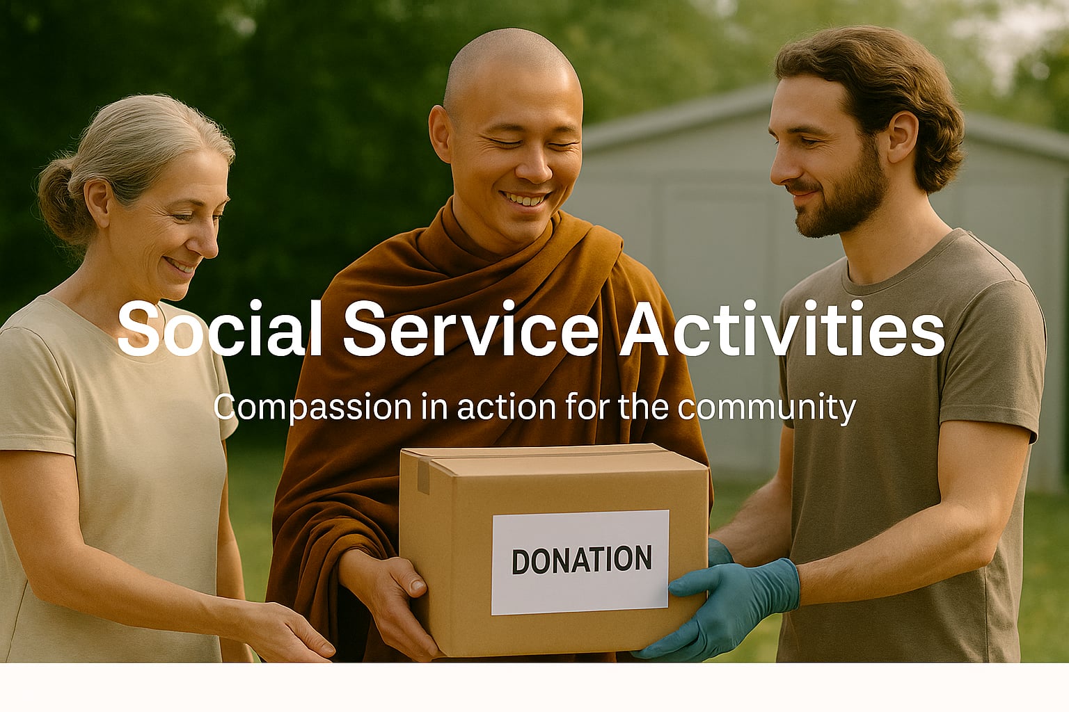 Social Service Activities – Maha Guru Bhumi Foundation