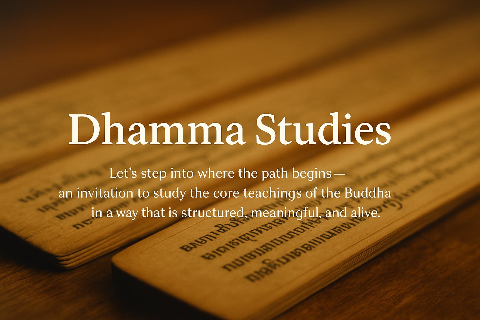 Dhamma Studies – Maha Guru Bhumi Foundation
