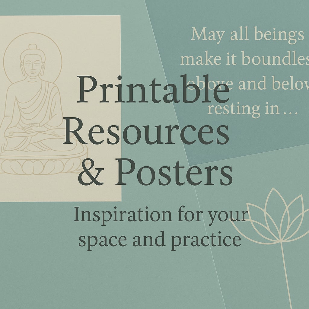 Printable Resources & Posters – Maha Guru Bhumi Foundation